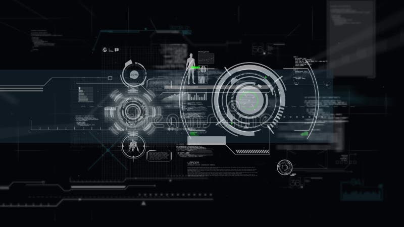 Animation of Scope Scanning and Data Processing Over Human Body Stock ... Animation of Scope Scanning and Data Processing Over Human Body Stock ...