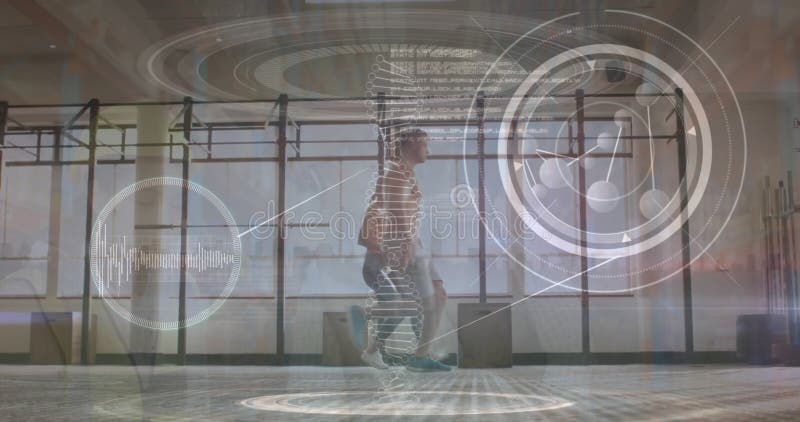 Animation of Scope Scanning and Data Processing Over Pedestrians ...