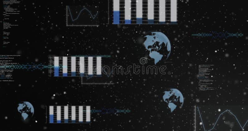 Animation of Scope Scanning and Data Processing Over Screens Stock Video - Video of screen ...