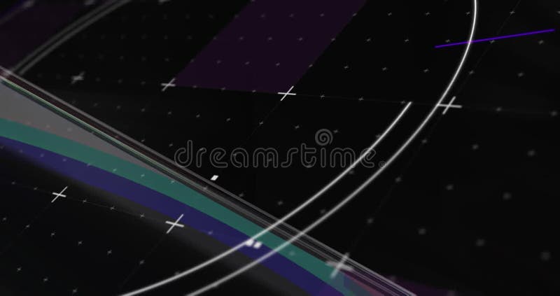 Animation of Scope Scanning Over Cube Stock Footage - Video of ...