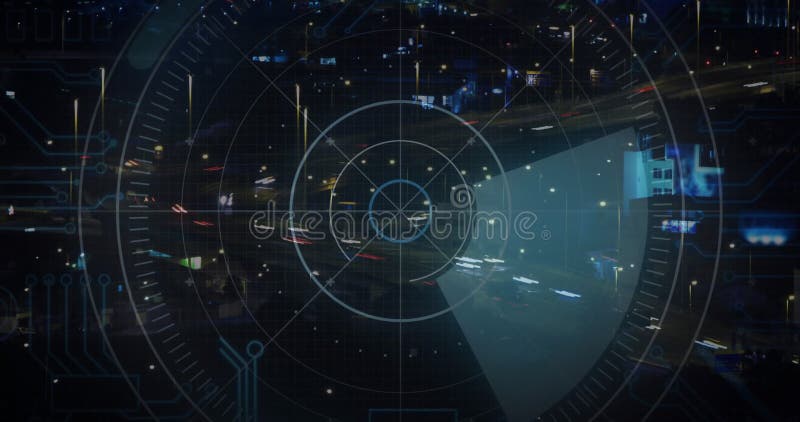 Animation of Scope Scanning Over Night City Stock Footage - Video of ... Animation of Scope Scanning Over Night City Stock Footage - Video of ...