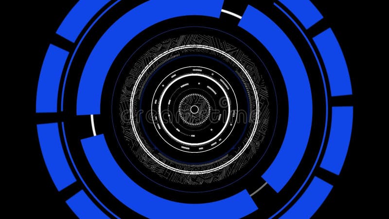 Animation of Scope Scanning and Spinning Stock Video - Video of ...