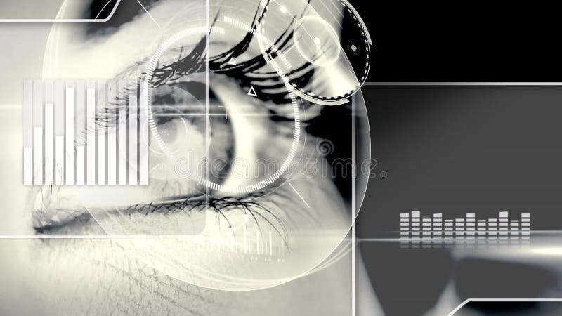 Animation of Scope, Statistics, Network of Data Processing Stock Video - Video of statistic ...