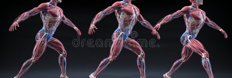 Animation Sequence of a Muscle Contraction Using Static Images for ...