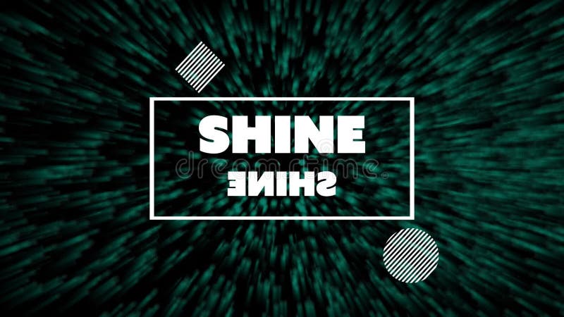 Animation of Shine Text Over Glowing Moving Lights Stock Footage ...