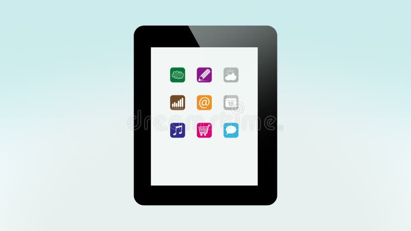 Apps on Mobile Devices, Computers and TV Stock Footage - Video of ...