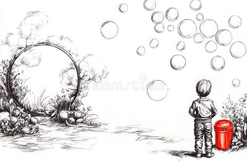 Animation Sketch: a Dynamic Representation Showcasing Various Elements ...