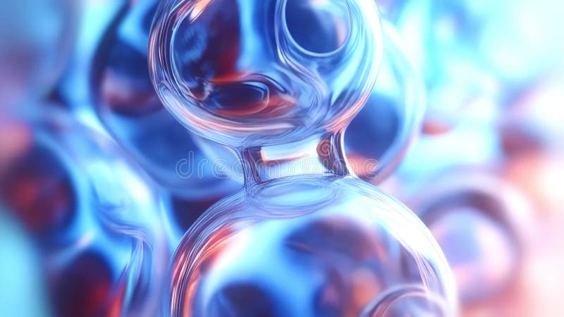 Spherical Glass Objects with Colorful Play of Light on the Glass ...