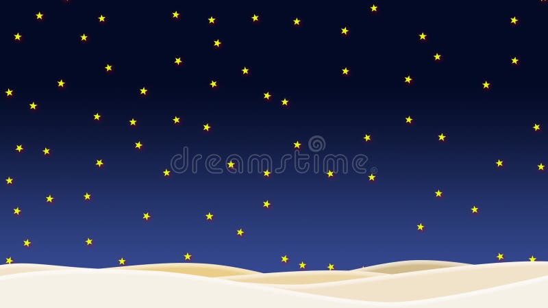 Animation of Stars Falling on Navy Background Stock Video - Video of ...