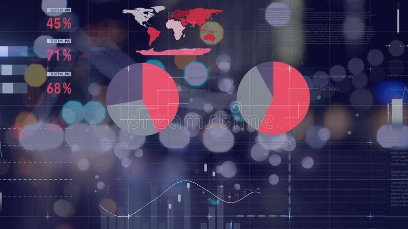 Animation of Statistical Data Processing Against Night City Traffic ...