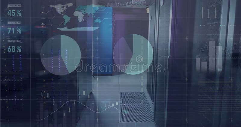 Animation Of Statistical Data Processing Over Grid Network Against