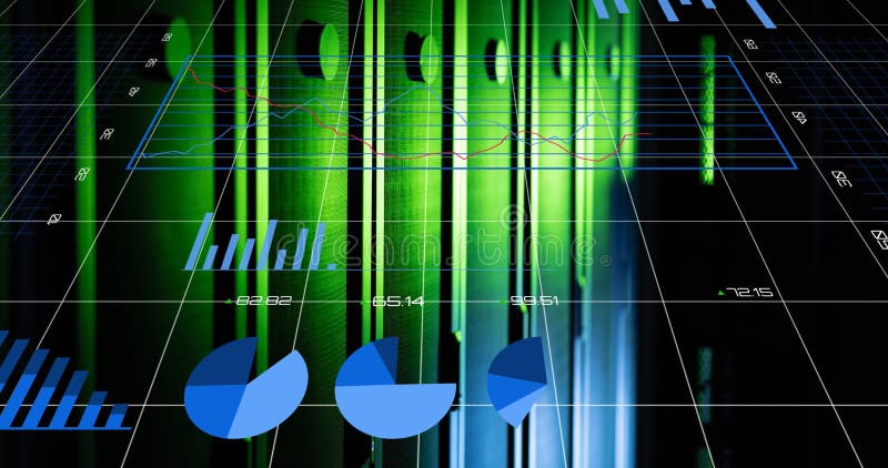 Animation Of Statistical Data Processing Over Grid Network Against