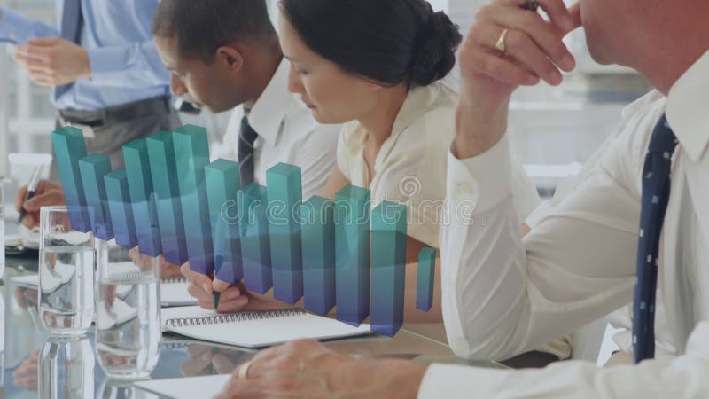 Animation of Statistical Data Processing Over Mid Section of ...