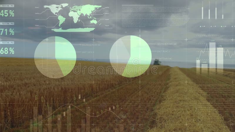 Animation of Statistical Data Processing Over Tractor Operating in Farm ...