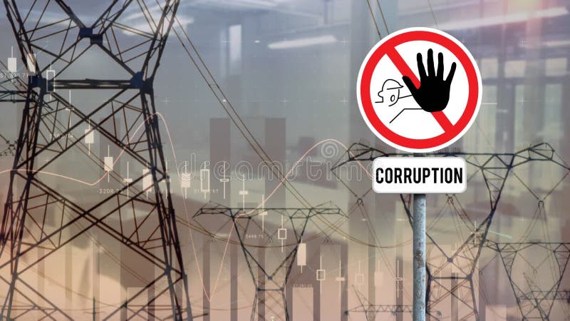 Animation of Stop Curruption Sign Board and Statistical Data Processing ...