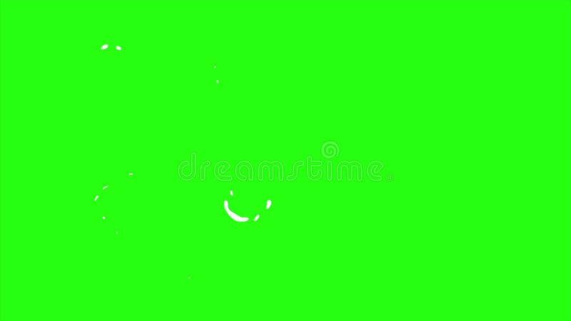 Animation Swoosh Action Effect on Green Screen Background Stock Footage ...