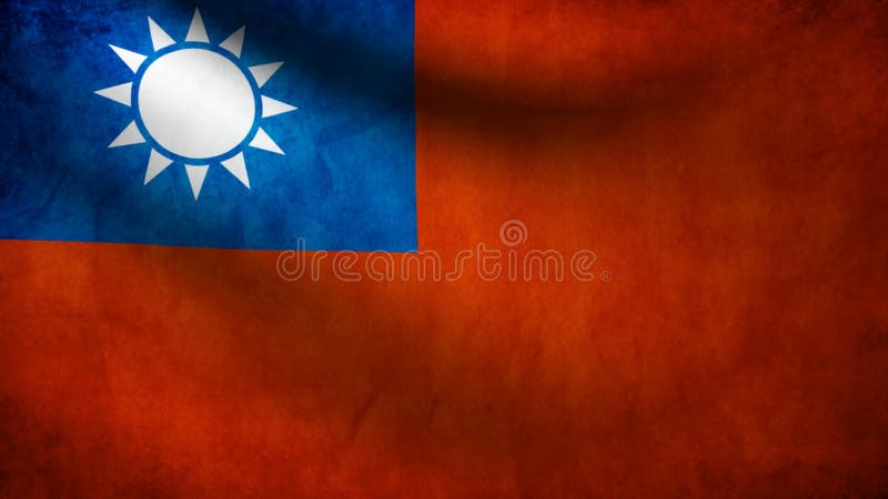 Animation of Taiwan Flag at Wind Stock Video - Video of flag, wind ...