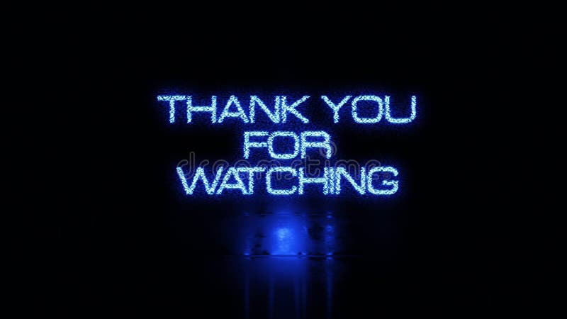 Animation Text of Thanks for Watching Neon Blue Glitch Text Stock Video ... Animation Text of Thanks for Watching Neon Blue Glitch Text Stock Video ...
