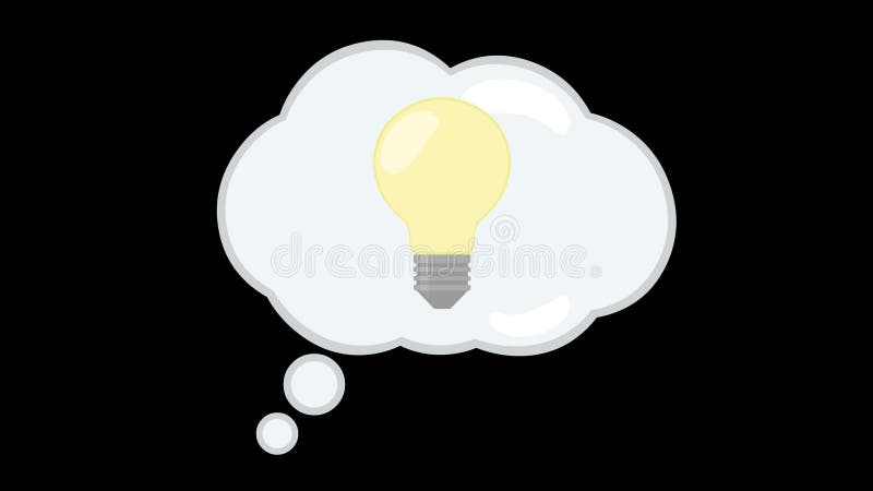 Animation Thought Cloud Question Marks Stock Video - Video of thought ...
