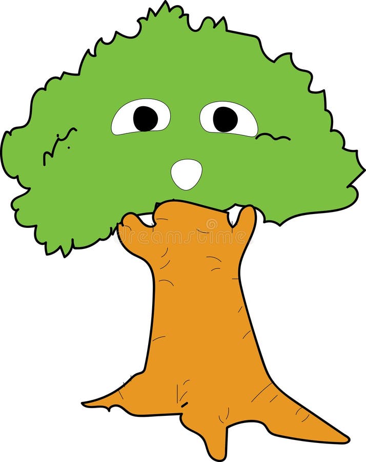 Animation tree stock illustration. Illustration of interesting - 94027075