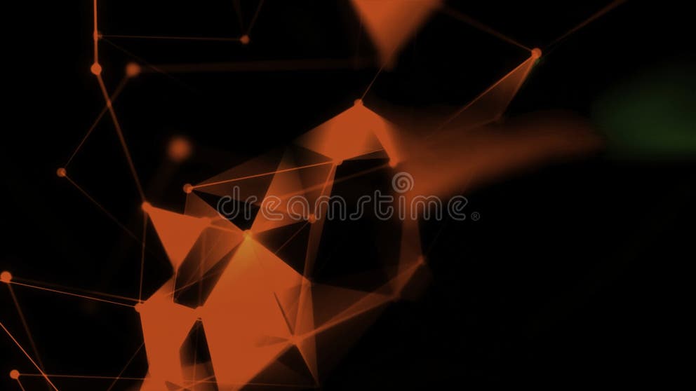 Animation of Triangular Structure with Lines. Motion Stock Illustration - Illustration of ...