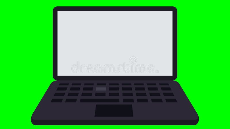 Advertise Laptop Screen Color Icon Animation Stock Video - Video of ...