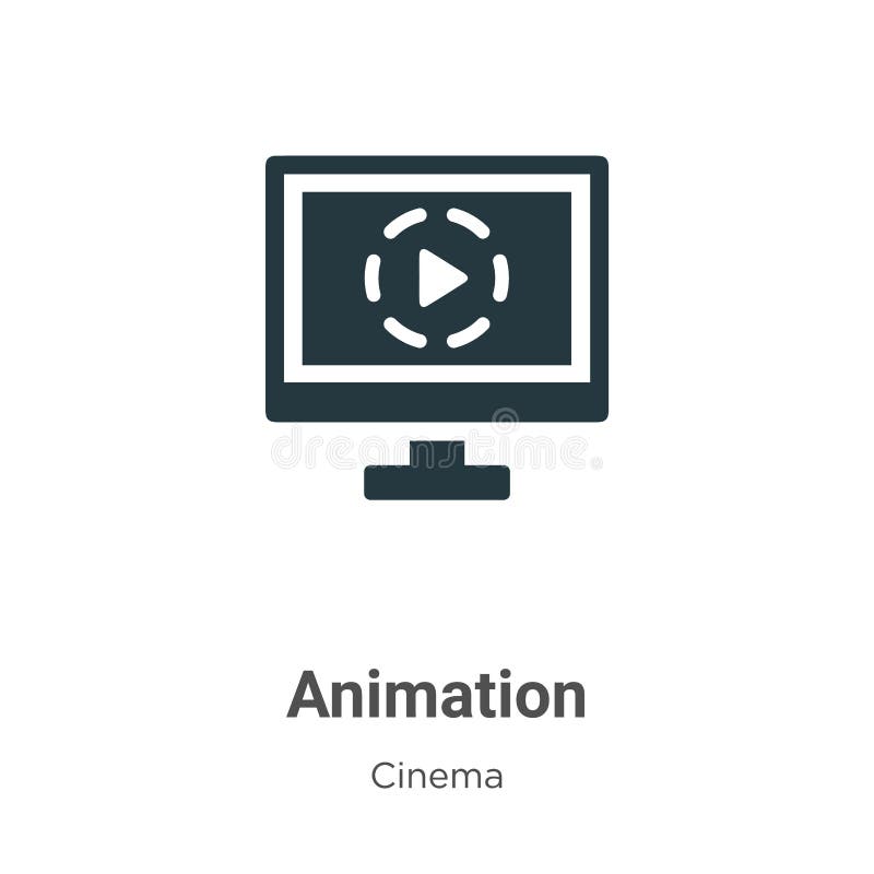 Linear Animation Icon From Cinema Outline Collection Thin Line Animation Vector Isolated On