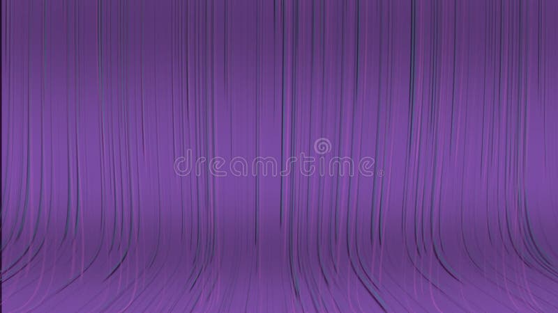 Animation Vertical Lines Flow Quickly Down the Wall. Soft Purple ...