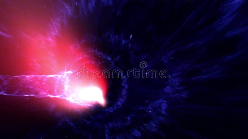Animation of a Warp Tunnel in Outer Space Travelling at the Speed of ...
