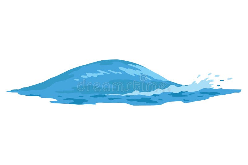 Animation Water Wave Frame. Water Splash for Animation and Visual ...