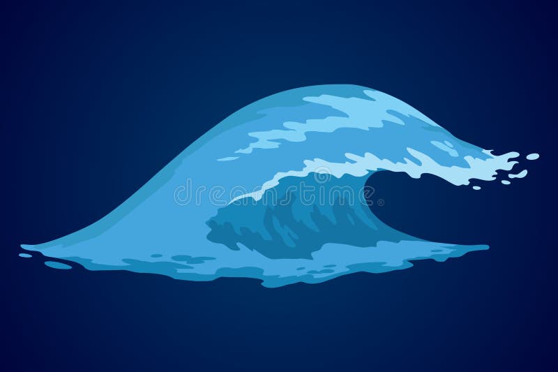 Animation Water Wave Frame. Water Splash for Animation and Visual ...