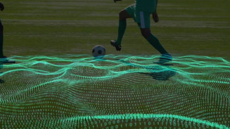 Stadium Wave. Animation. Achromatic Background. Stock Video - Video of ...