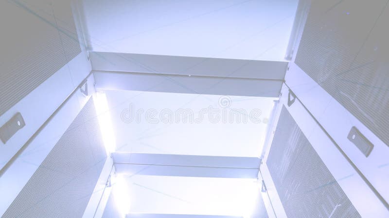 Animation of Window in Computer Server Room Stock Video - Video of ...