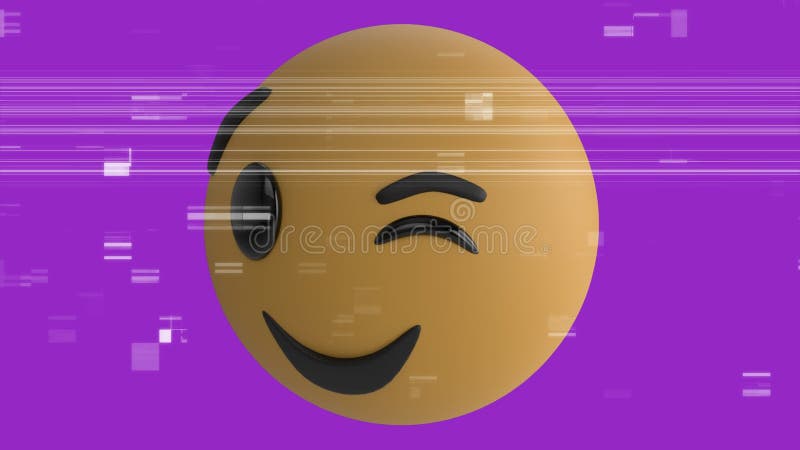 Emoji icon stock footage. Video of interference, computing - 160076224