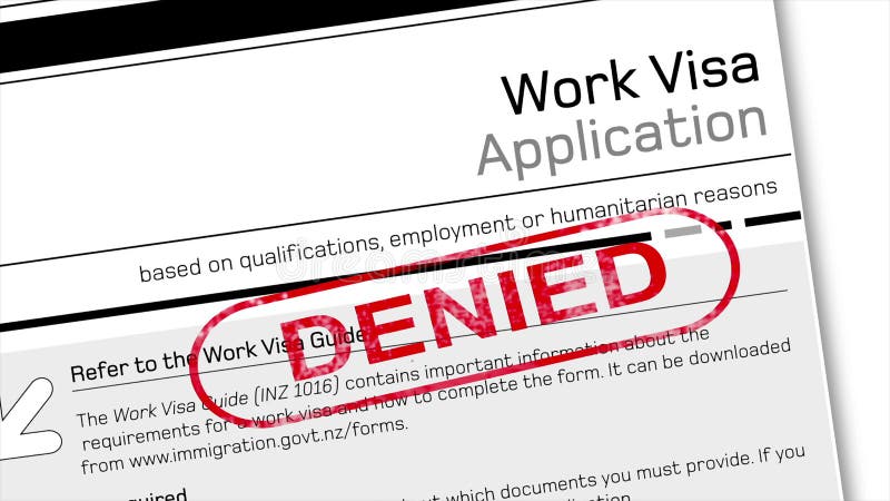 Work Visa Approved Stamp and Stamping Animation Stock Footage - Video ...