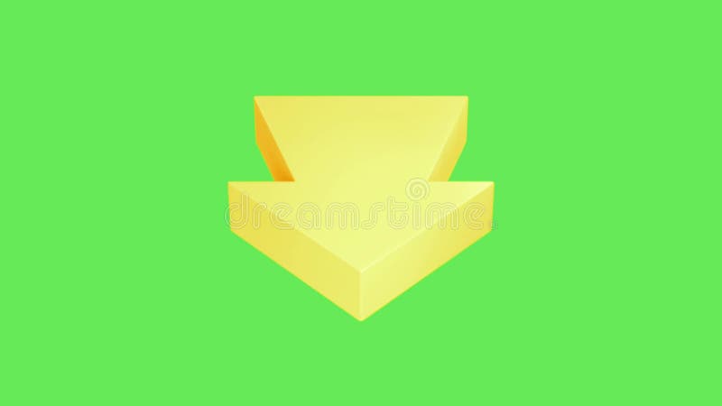 Yellow Arrow is Formed from Particles and Pointing To the Right on ...