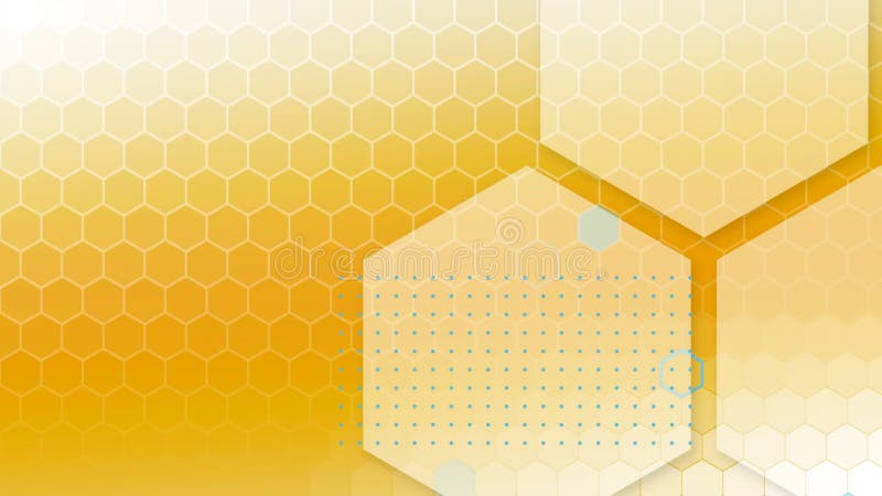 Animation of Yellow Hive on Yellow Background Stock Video - Video of ...