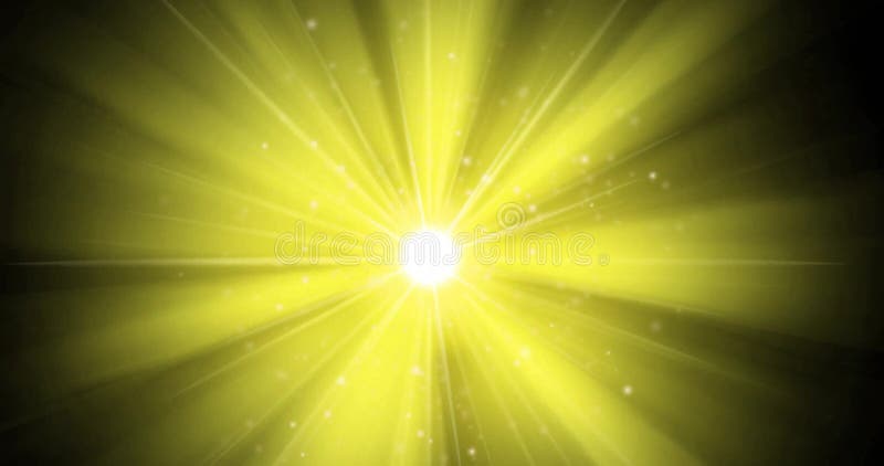 Animation of Yellow Light Spot on Black Background Stock Video - Video ...