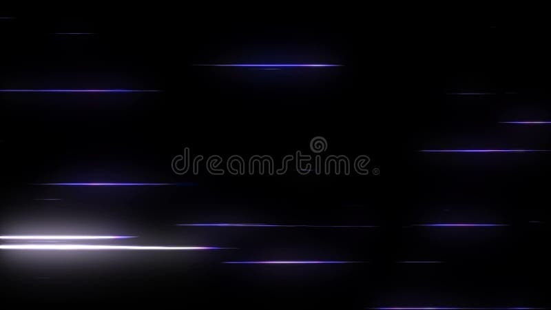 Animations of Glowing Horizontal Lines Moving Across the Screen Against ...