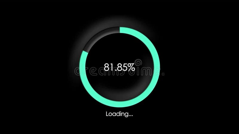 Animations And Motion Graphics Loading Bar Futuristic Progress Loading