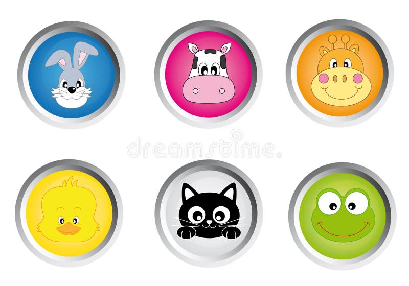 Animaux de graphisme illustration de vecteur. Illustration du jaune ...