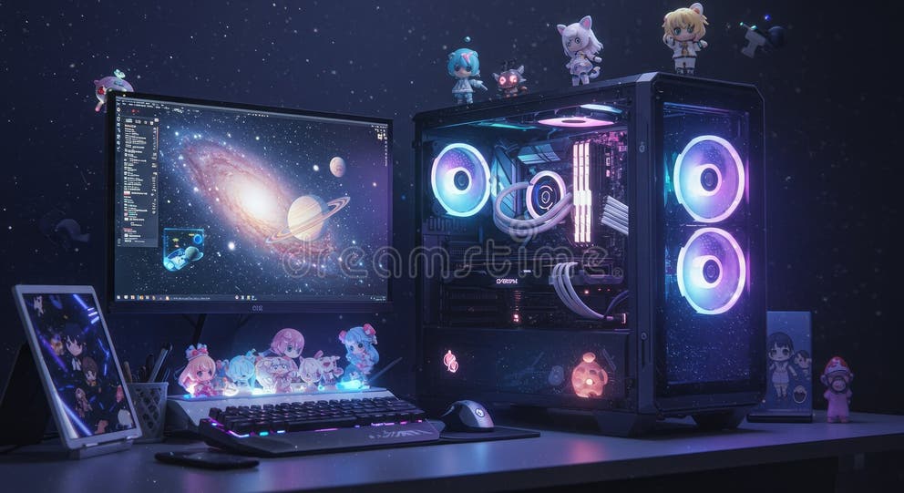 Anime Aesthetics Meet High Performance Computing in a Custom Gaming ...