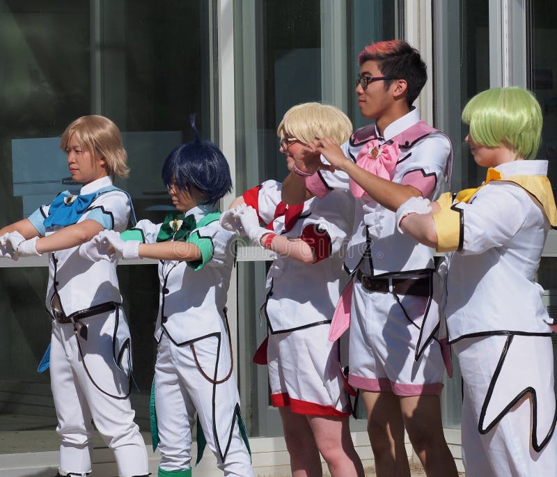 Anime Convention Participants Editorial Photo - Image of manga, anime ...