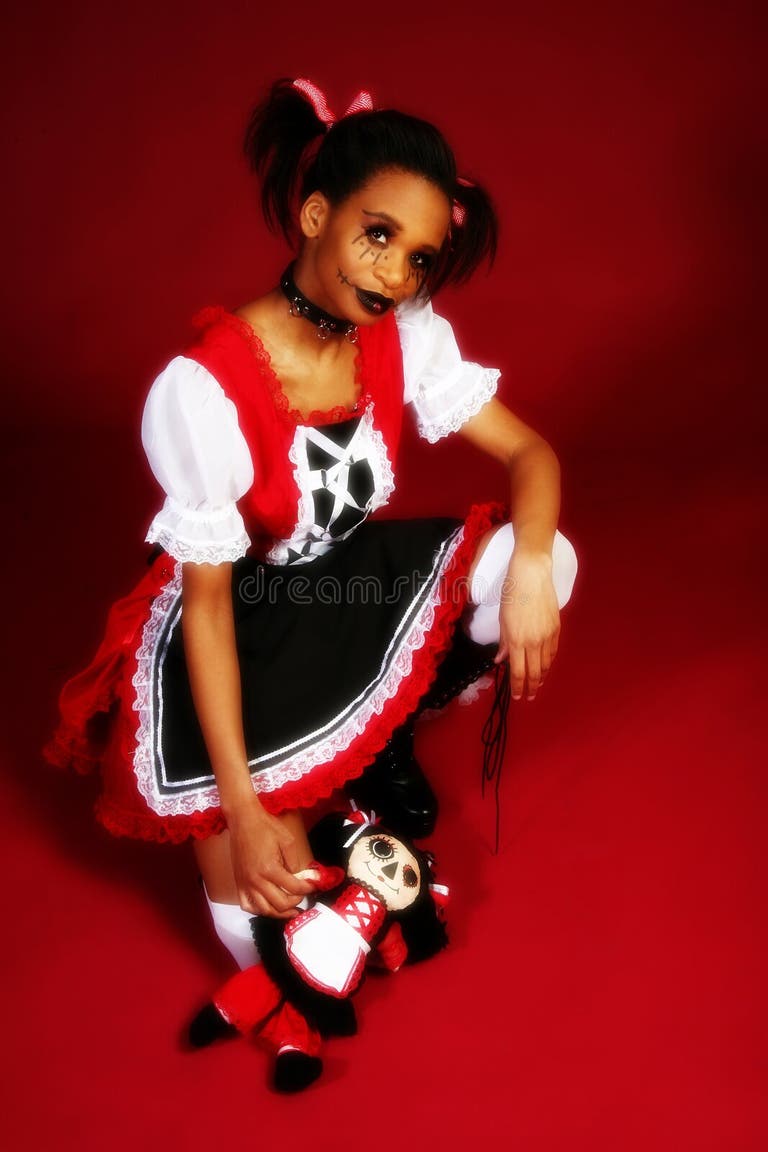 103 Doll Anime Girl Red Dress Stock Photos - Free & Royalty-Free Stock ...