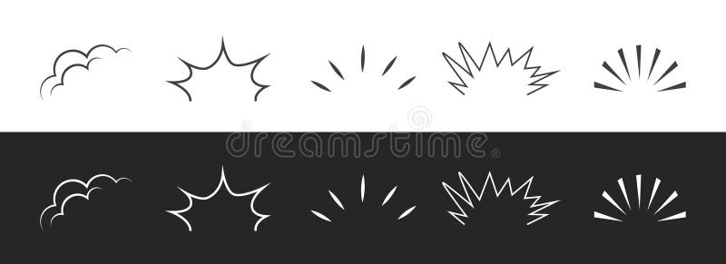 Anime Emotion Effect Collection. Emotion Mark. Stars Overhead Anime ...