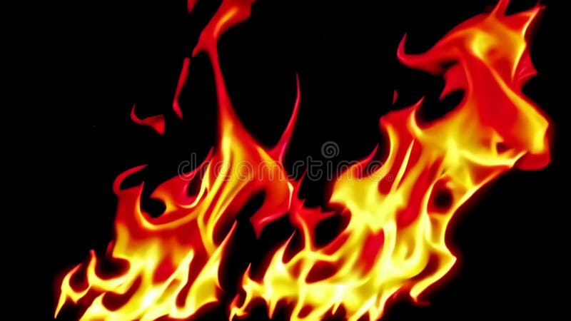 Anime Flames Intensity stock footage. Video of combustion - 374434818