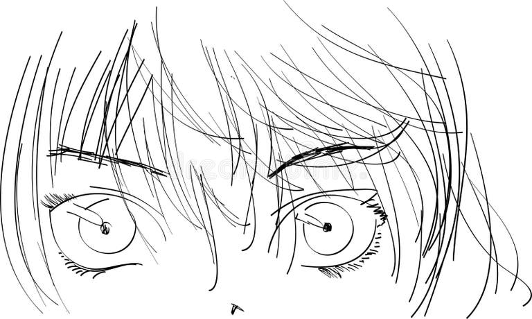 Anime Girls Drawing Stock Illustrations – 752 Anime Girls Drawing Stock ...