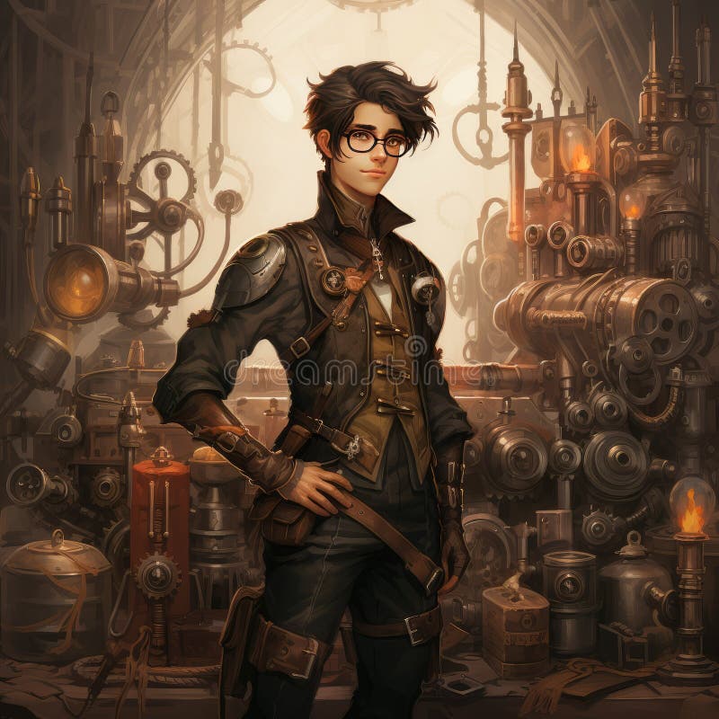 Anime Inventor Stock Illustrations – 10 Anime Inventor Stock ...