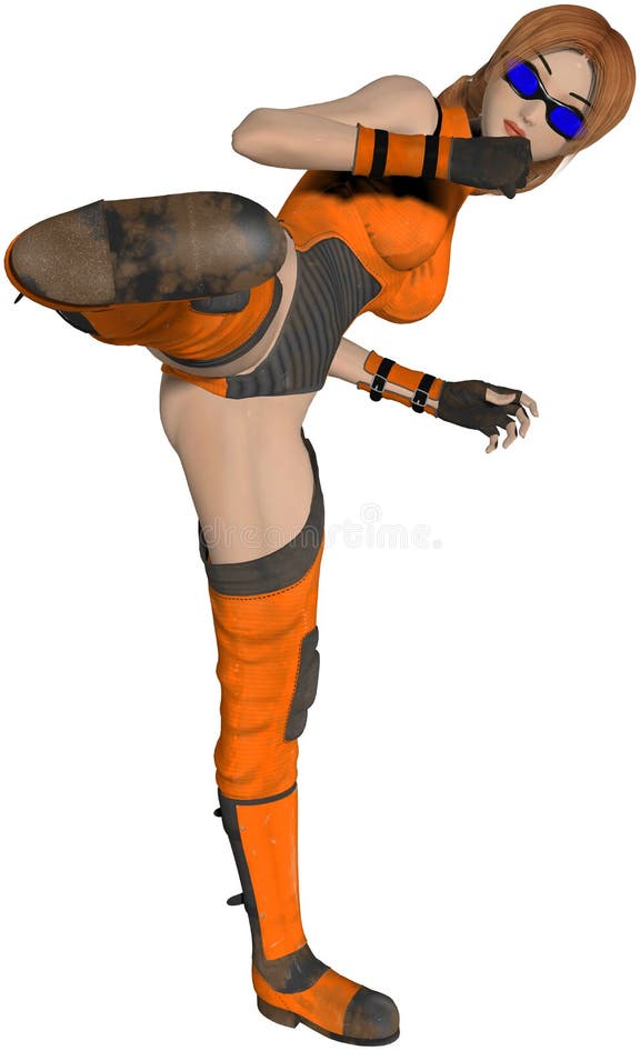 Kickboxing Woman Stock Illustrations 1 228 Kickboxing Woman Stock