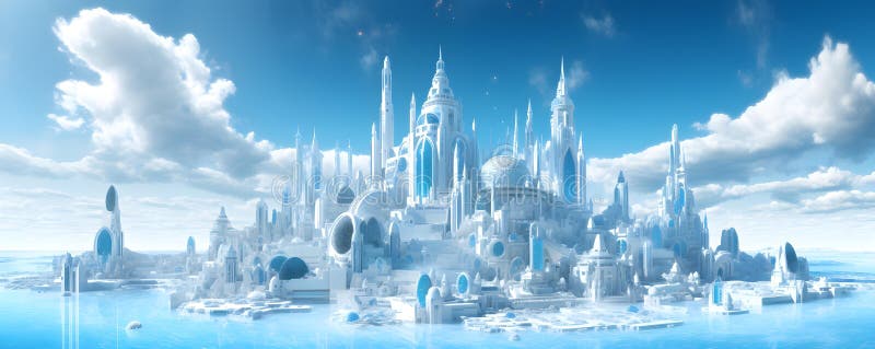 Anime Landscape Scene with Epic Perspective and a Summery Vibe ...